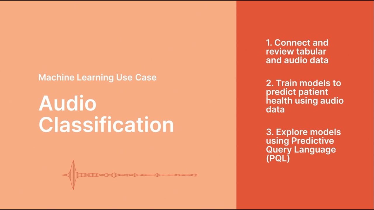 Machine Learning Tutorial: Audio Classification