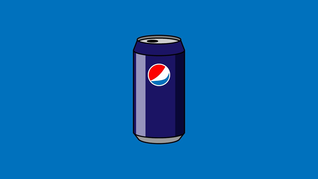 Vector illustration in adobe illustrator | Soda can vector | Illustrator tutorial