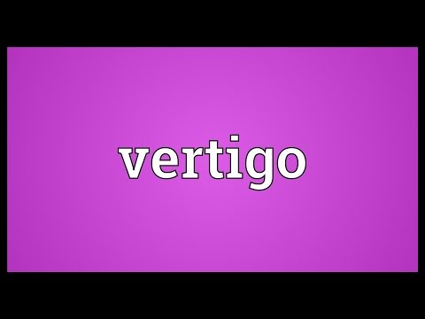 Vertigo Meaning