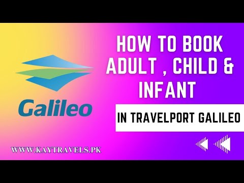 HOW TO BOOK ADULT CHILD INFANT IN GALILEO IN Urdu_Hindi | GALILEO MAIN ADULT CHILD INFANT BOOK KARNA