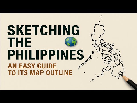 Sketching the Philippines: An Easy Guide to Its Map Outline
