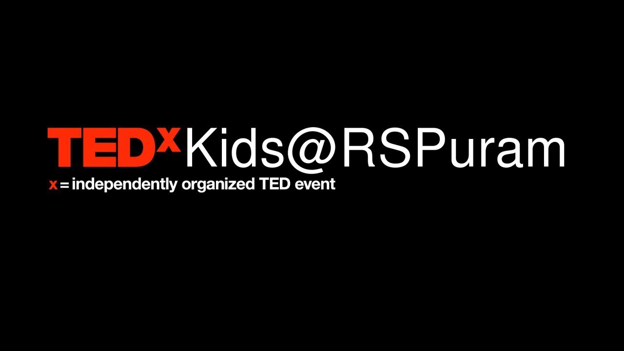 Creative Problem Solving: Jeyappriadhevi at TEDxKids@RSPuram