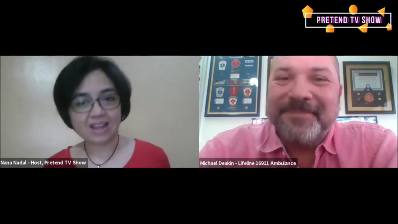 Pretend TV Show Episode 6: With Lifeline 16911 Ambulance managing director, Michael Deakin