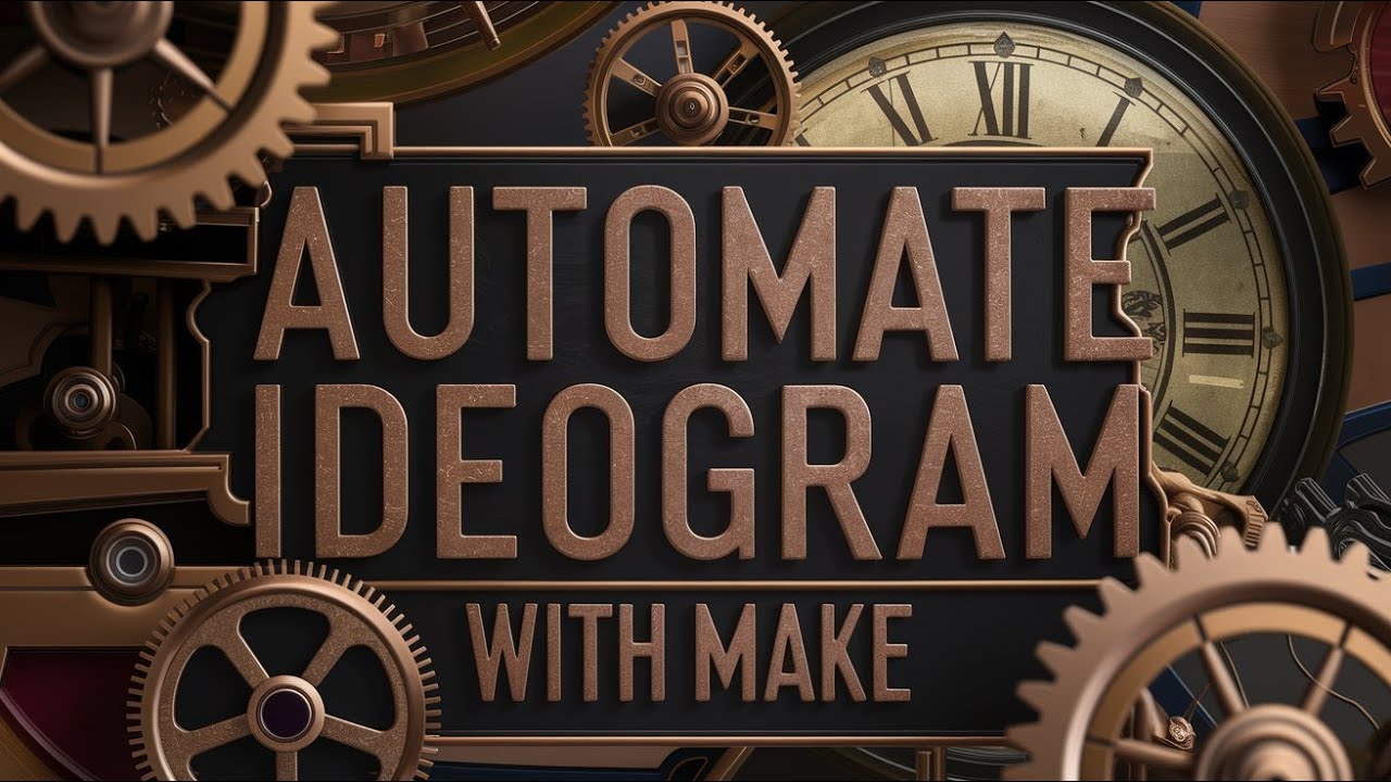 Tutorial Ideogram API and Make