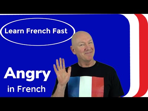 Learn French | How to Say "Angry" in French | Learn French Language