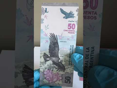 My collection of Argentinian animal Banknotes. 20, 50, and 500 Argentinian Pesos.