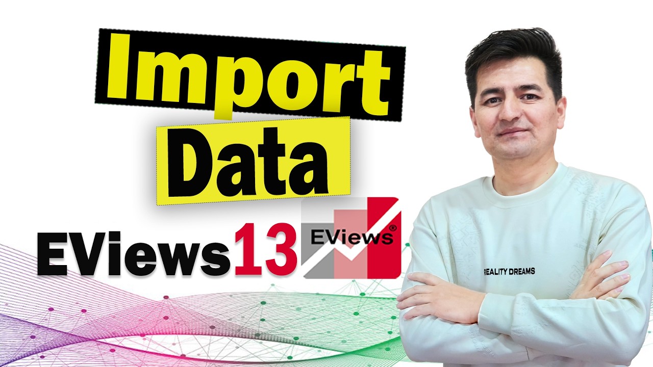 How to import data into EViews - step by step (3 methods)