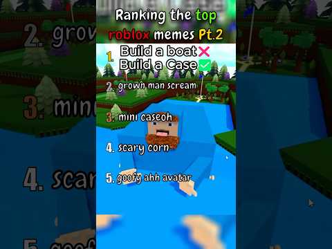 Ranking The Top Roblox Meme #roblox