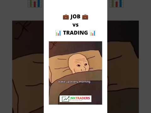 Job Vs Trading πΈπ | jobers Life π° | Traders Life π€| #trader #livetrading #stocktrader #forex