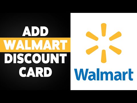 How To Add Walmart Discount Card 2024 | Activate Your Walmart Discount Card