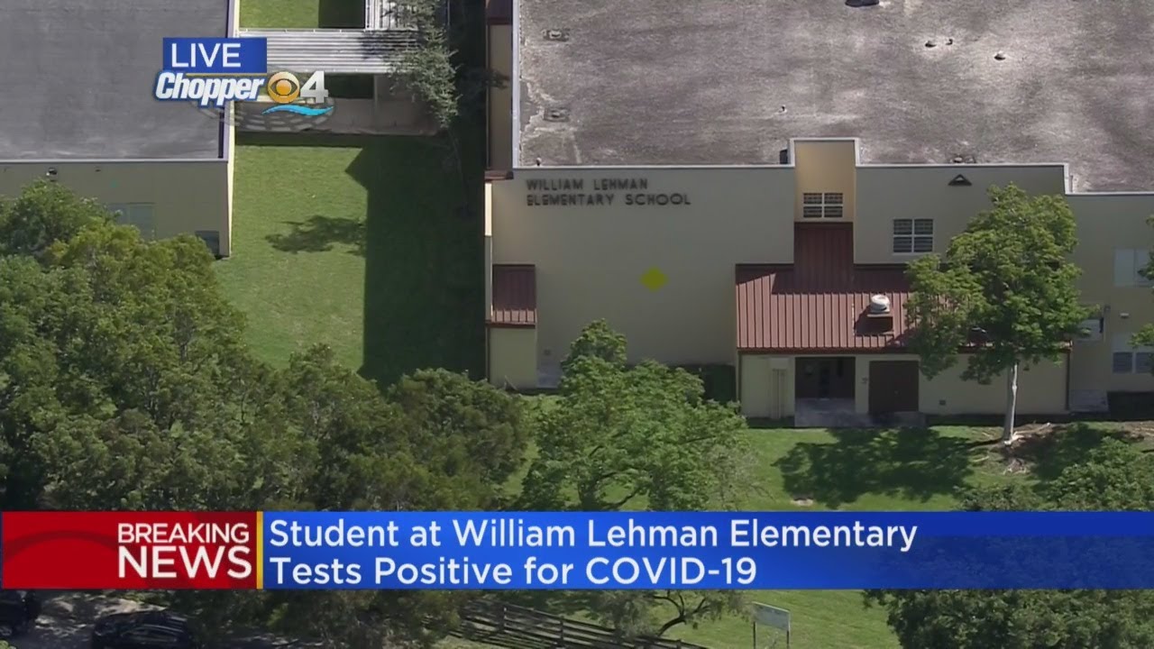 Elementary School Student Tests Positive For COVID In Miami-Dade
