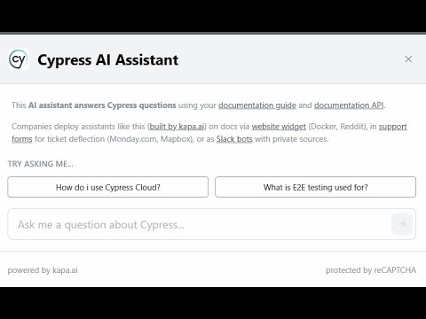 Meet Cypress AI Assistant