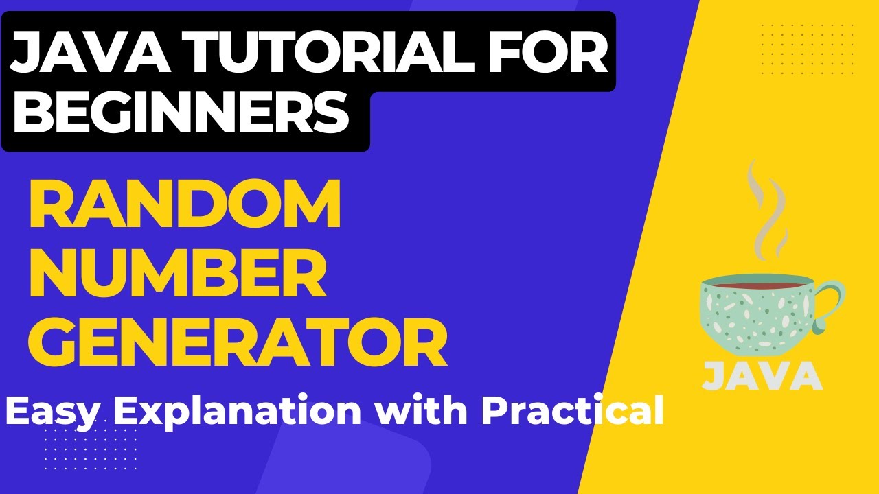 Generate Random Number in Java