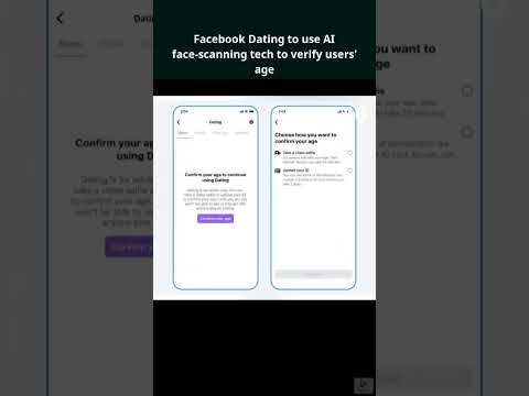 Facebook Dating to use AI face scanning tech to verify users' age