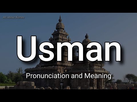 Usman - Pronunciation and Meaning