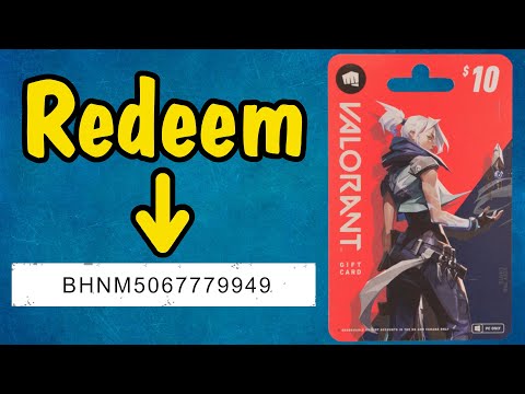 How to Redeem Valorant Gift Card Code From Amazon or From a Physical Store
