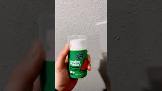 Trying new clean and clear watermelon ???? gel moisturizer