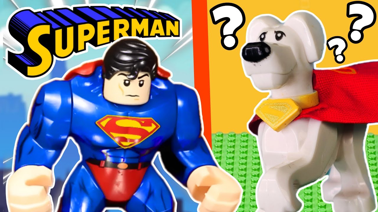 Unboxing SUPERMAN LEGO minifigures...
