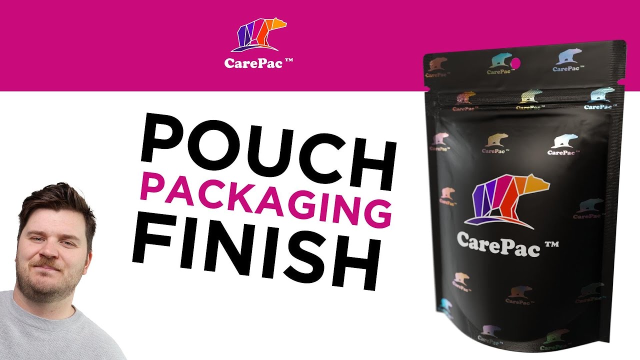 Pouch finishes