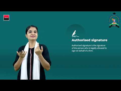 29 Authorised Signature