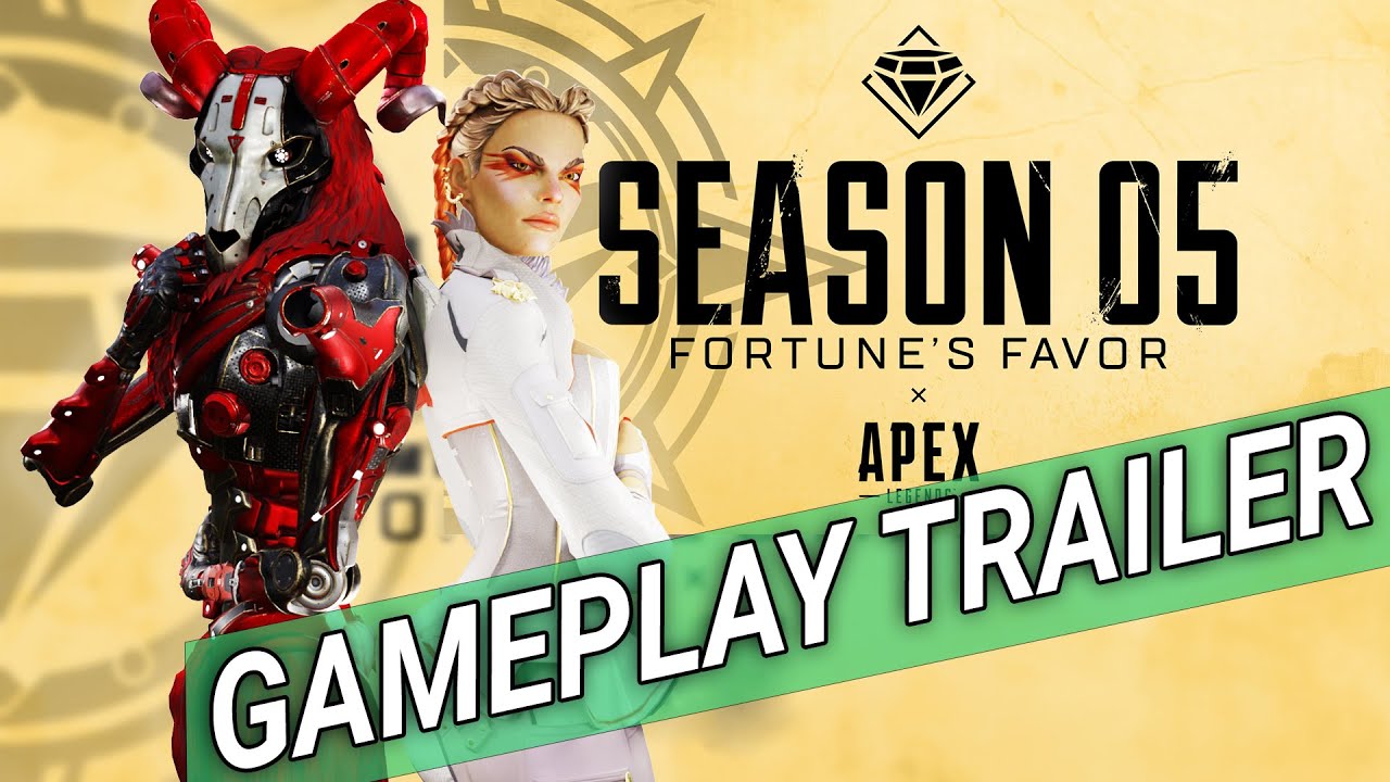 *NEW* Apex Legends Season 5 – Fortune's Favor GAMEPLAY Trailer +1st Birthday Stream Tipsy Gameplay!