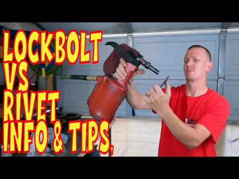 ⫷ Huck Lock Bolt vs Rivet. Lock Bolt, Magna Lock, Air Rivet, Rivet Gun. ⫸