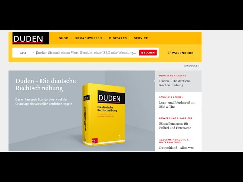 Словарь Duden. Чем может быть полезен?
