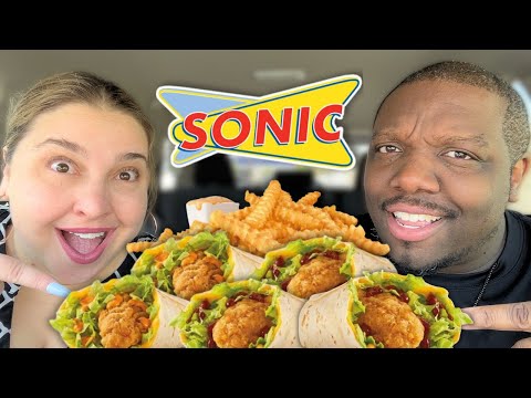 We ATE New Menu Items At SONIC! [Food Review]