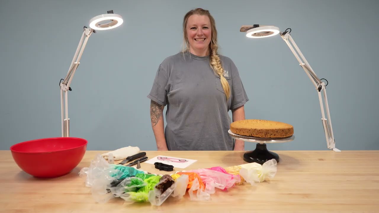 Barbie Cookie Cake Tutorial - Full Length