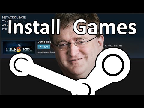 How To Download Games On Steam and Then Install Them