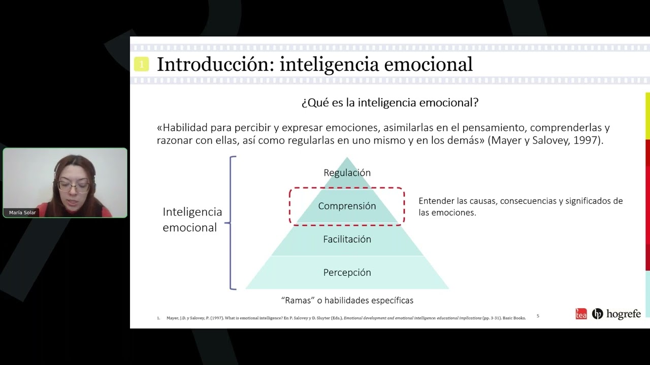Webinar: Nuevas formas de evaluar la inteligencia emocional en niños y adolescentes: EMOCIOCINE