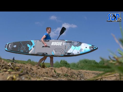Bluefin ROGUE 12'6" im Test (2023): Steifes Touring-SUP mit extra vielen Features & Kompakt-Zubehör!