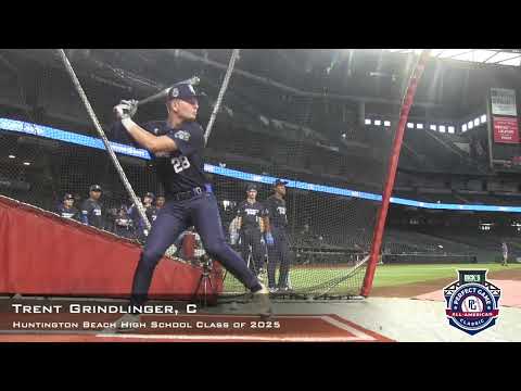 2025 MLB Draft: Trent Grindlinger, C, Huntington Beach – THREE QUARTER SLOT