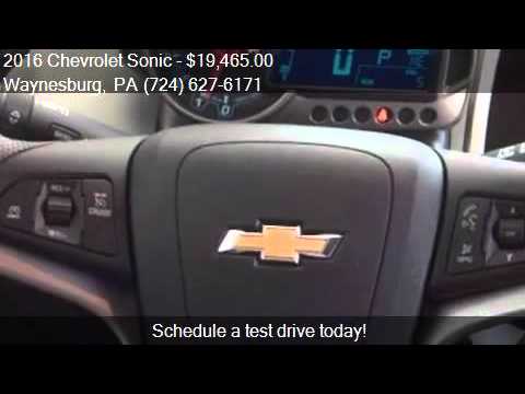 2016 Chevrolet Sonic LT Auto 4dr Hatchback w/1SD for sale in