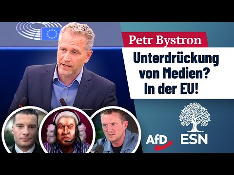 Unterdrückung von Medien? In der EU! – Petr Bystron (AfD)