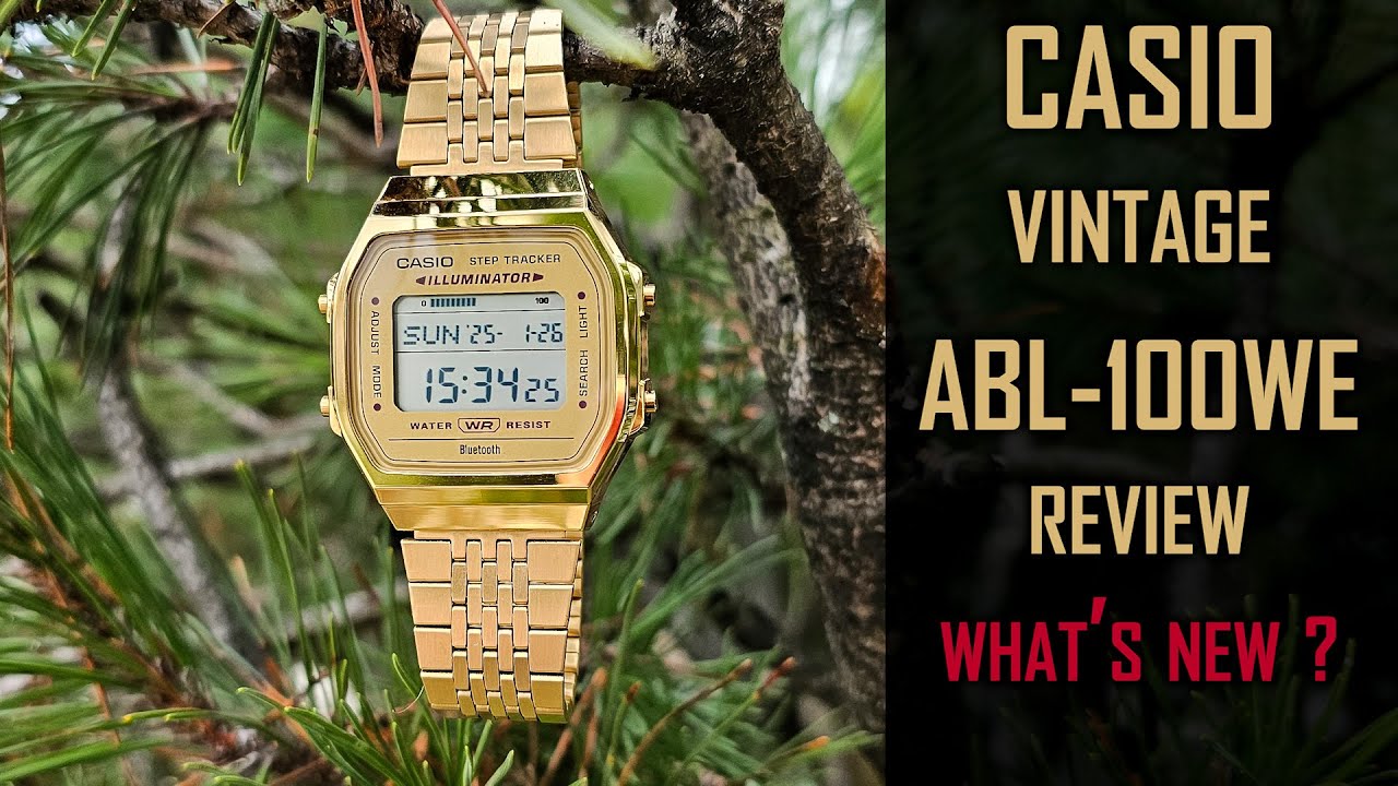 Casio vintage ABL-100WEG-9AEF review #casiowatch #casiowatch #gedmislaguna #watchreview