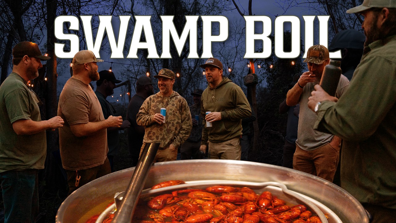 IN THE SWAMP : Boiled Crawfish
