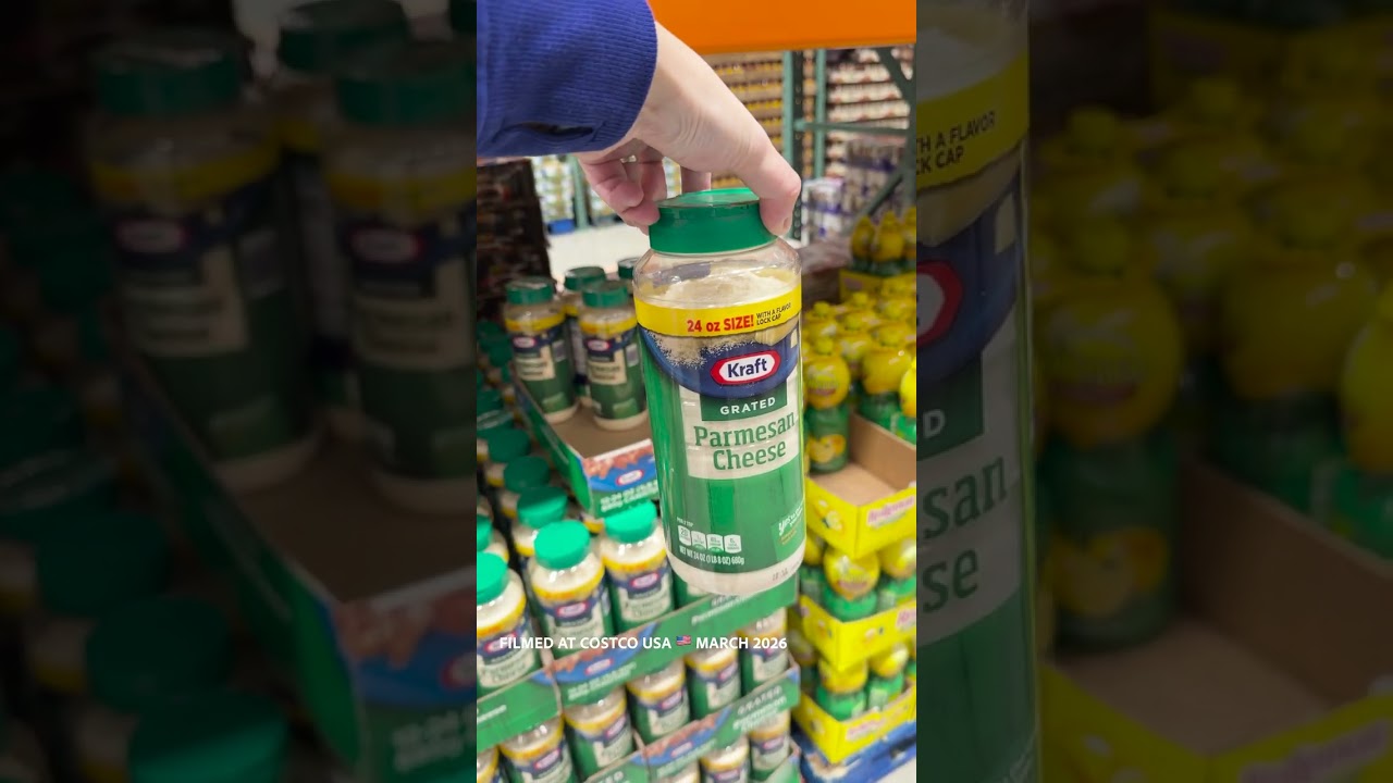 2026 Ep. 5: Kraft Grated Parmesan Cheese (Costco Grocery Games 🇨🇦 vs 🇺🇸)