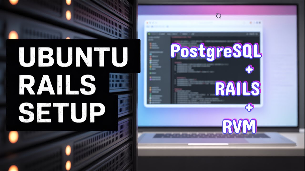 Rails + PostgreSQL Setup on Ubuntu 24.04 | Ruby on Rails Beginners