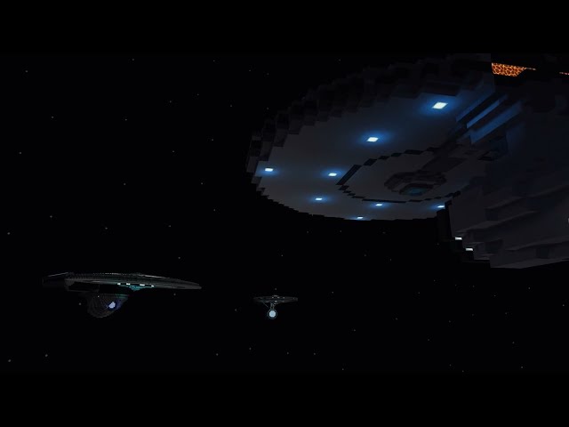 Star Trek Starship Builds + Renders Minecraft Map