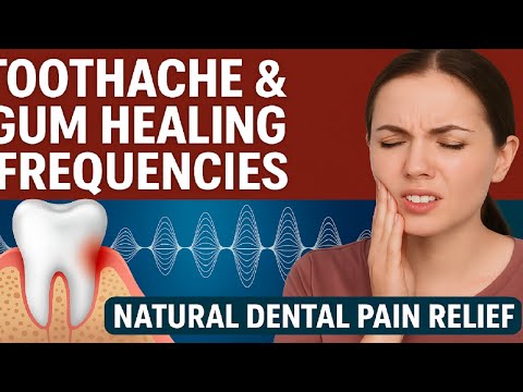 Toothache & Gum Healing Frequencies | Natural Dental Pain Relief (Rife Therapy) | Binaural Beats