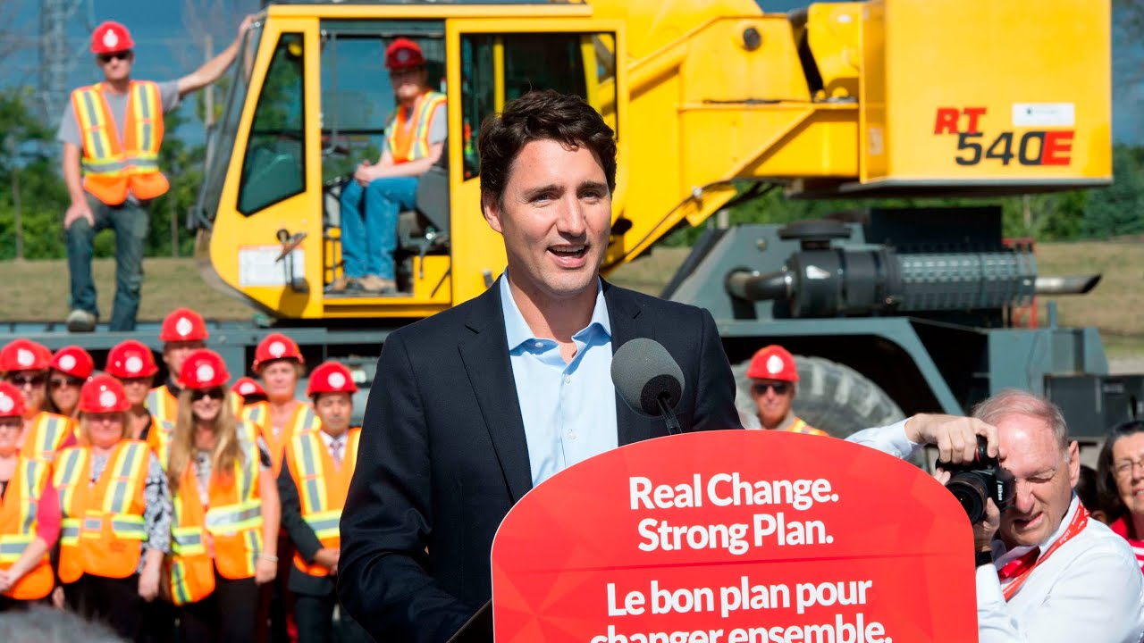 Justin Trudeau on his infrastructure plan