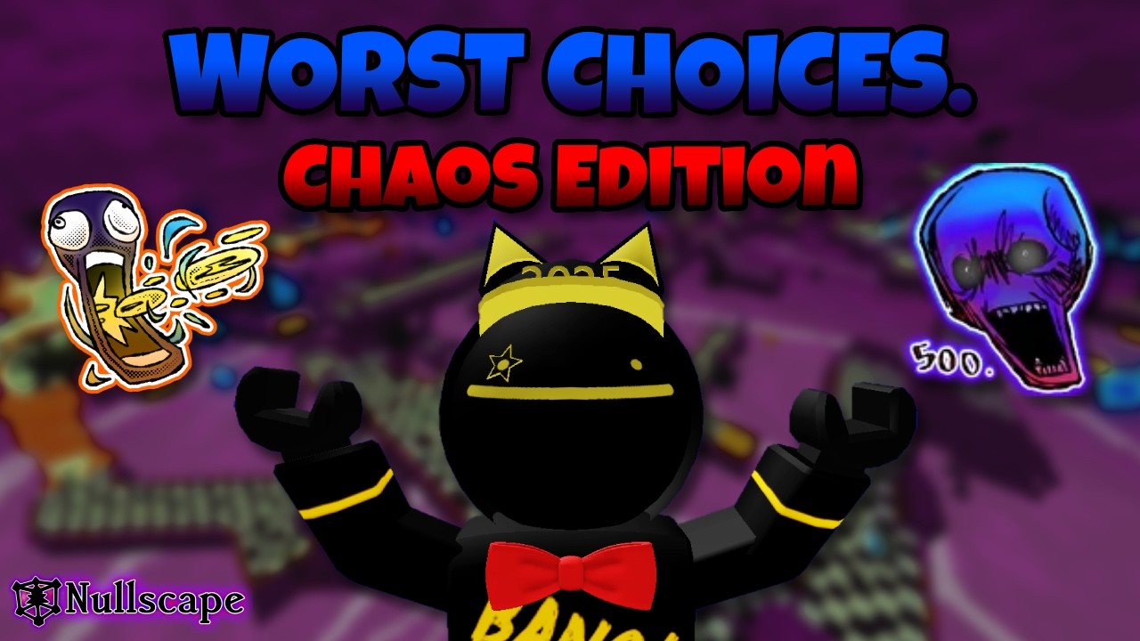 Choosing The WORST Options in Nullscape CHAOS MODE..