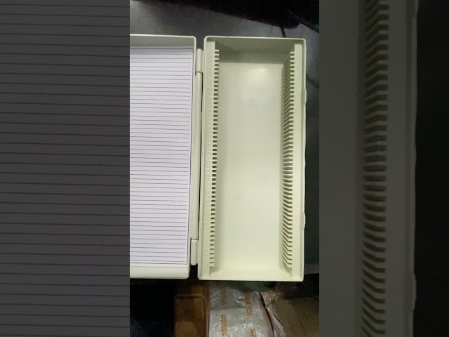 Stands & Racks - Microcsope Slide Box (100 Slides) Manufacturer from ...