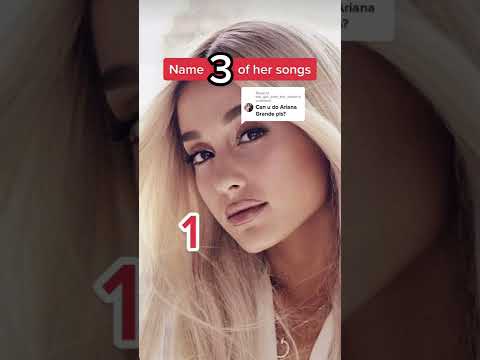 Can you name 3 songs in 5 seconds? GO!
