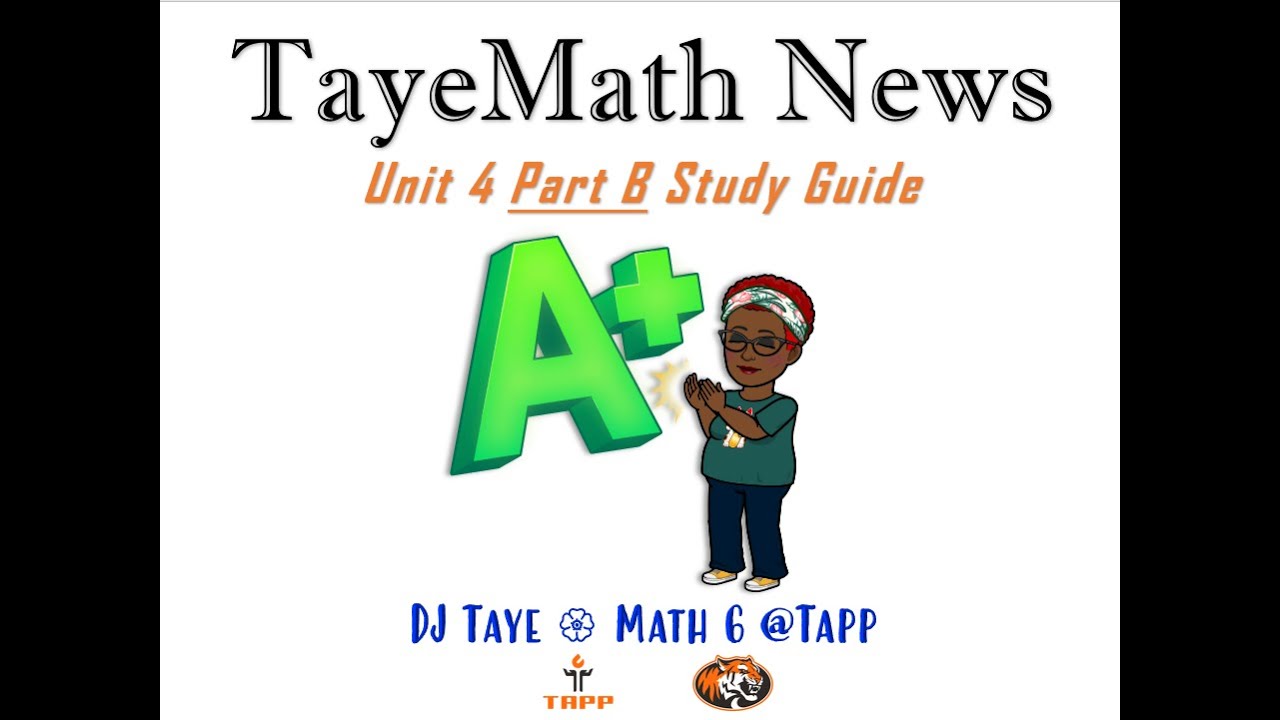 Unit 4 Part B Study Guide