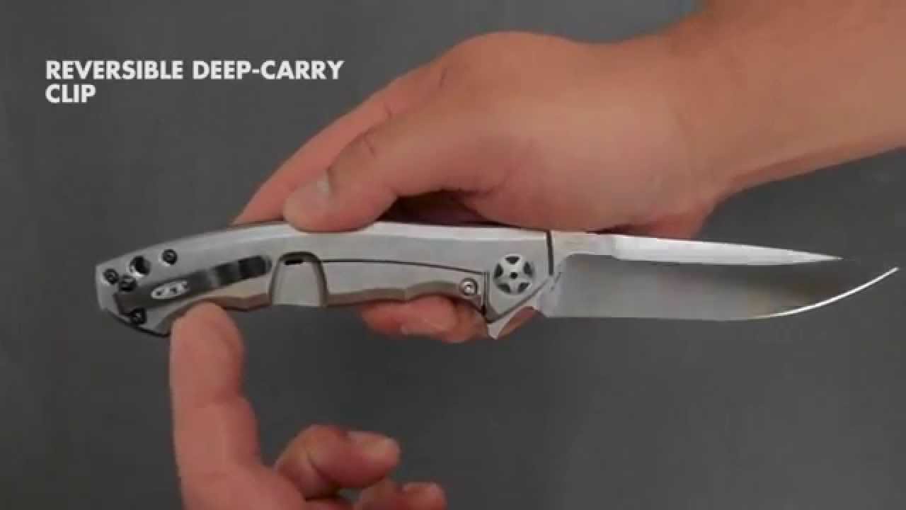 Zero Tolerance 0452CF Knife ZT Flipper CF - Blade HQ