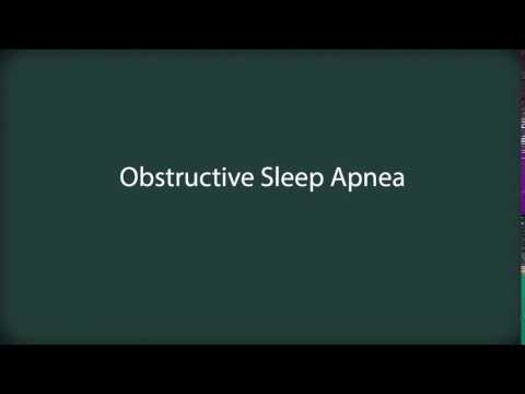 How to pronounce Obstructive Sleep Apnea
