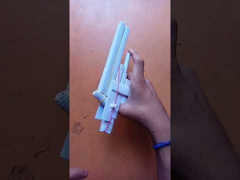 amazing paper toy gun/ that is shooter gun /#shorts #gun #craft #viral