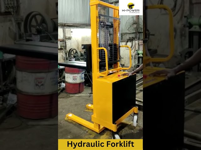 Electric Stackers - Hi Power Electric Stacker Manufacturer from Chennai